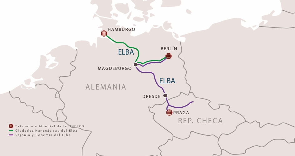 Cruceros Fluviales por el Elba