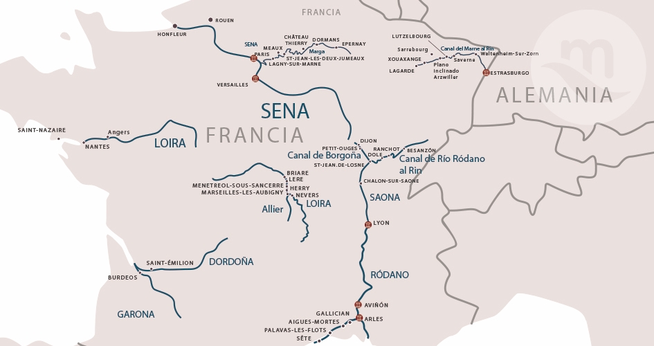 Orbita práctica Profesor de escuela rios de francia mapa Perla es suficiente Portavoz