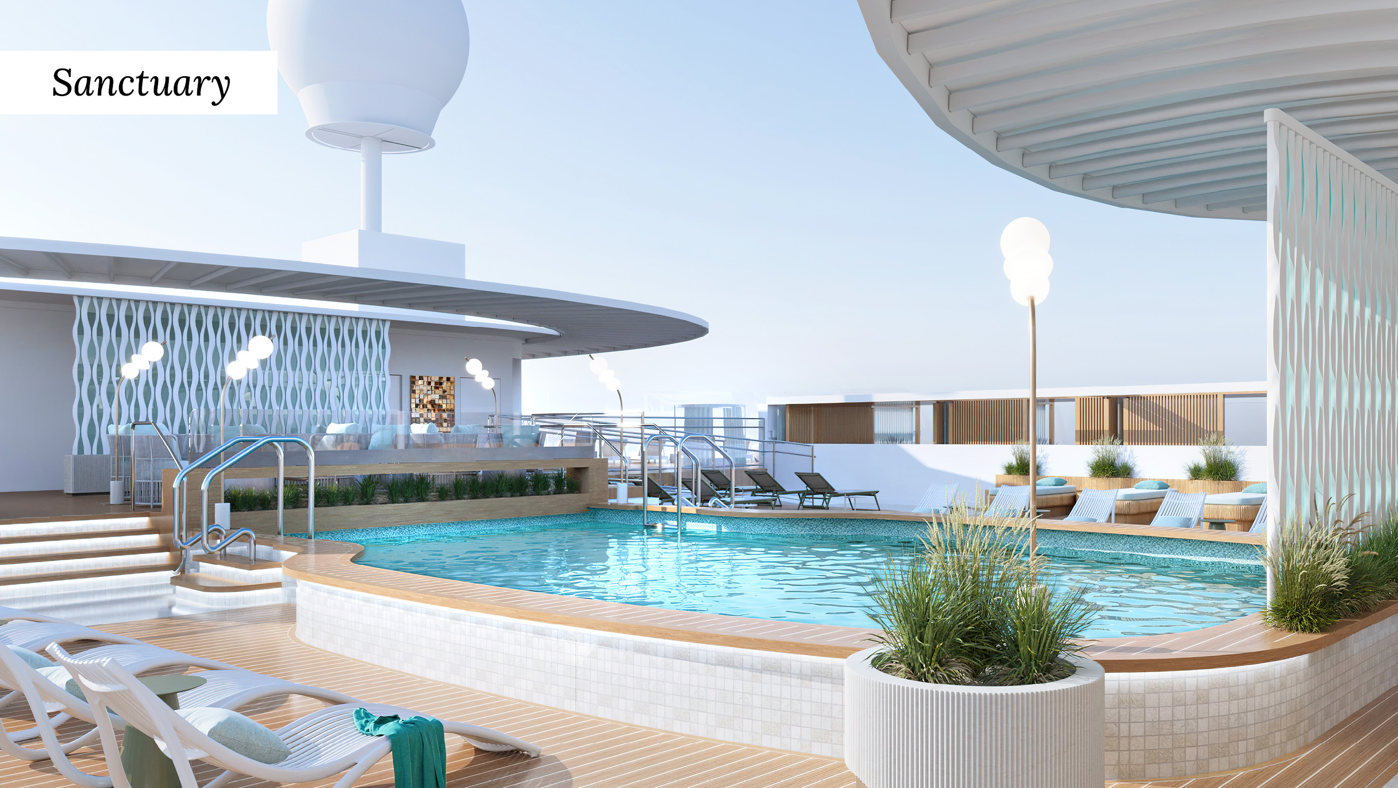 Novo Sun Princess - Outras áreas do navio