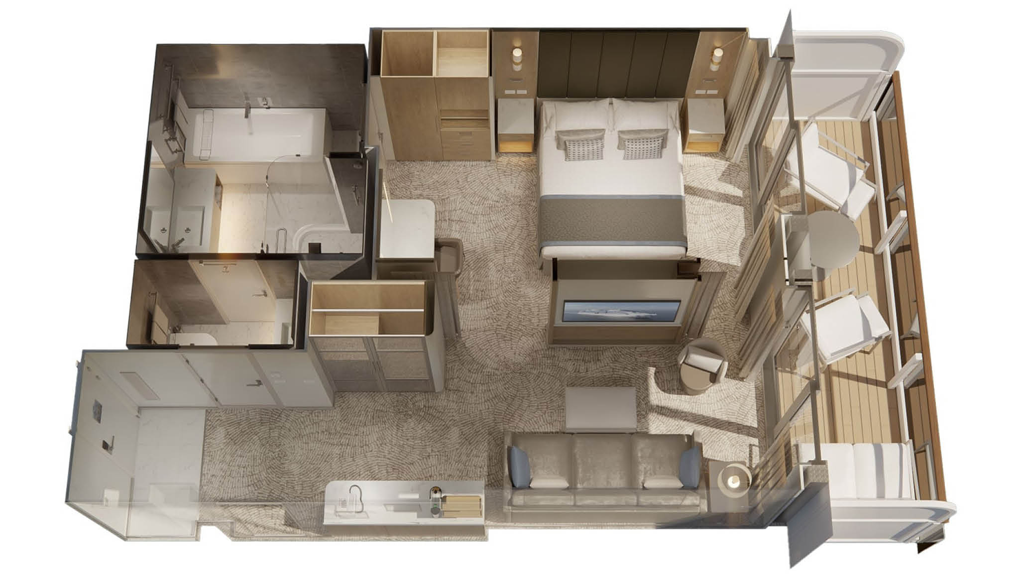 New Sun Princess - Staterooms